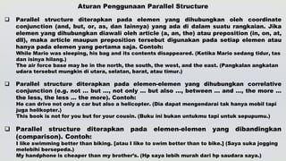 PPT parallel structure dan Preposition of time | PPTX