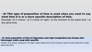 PPT parallel structure dan Preposition of time | PPTX