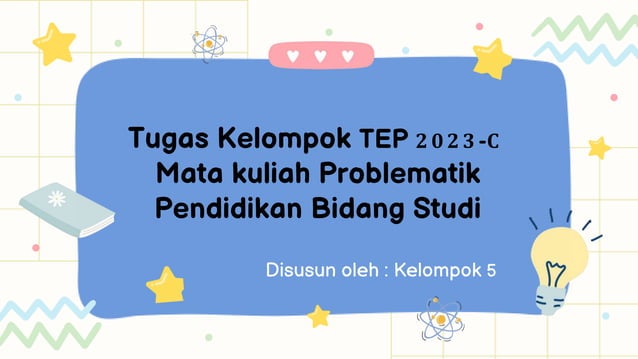 PPT TUGAS KELOMPOK 5_PERMASALAHAN PENDIDIKAN(1).pptx