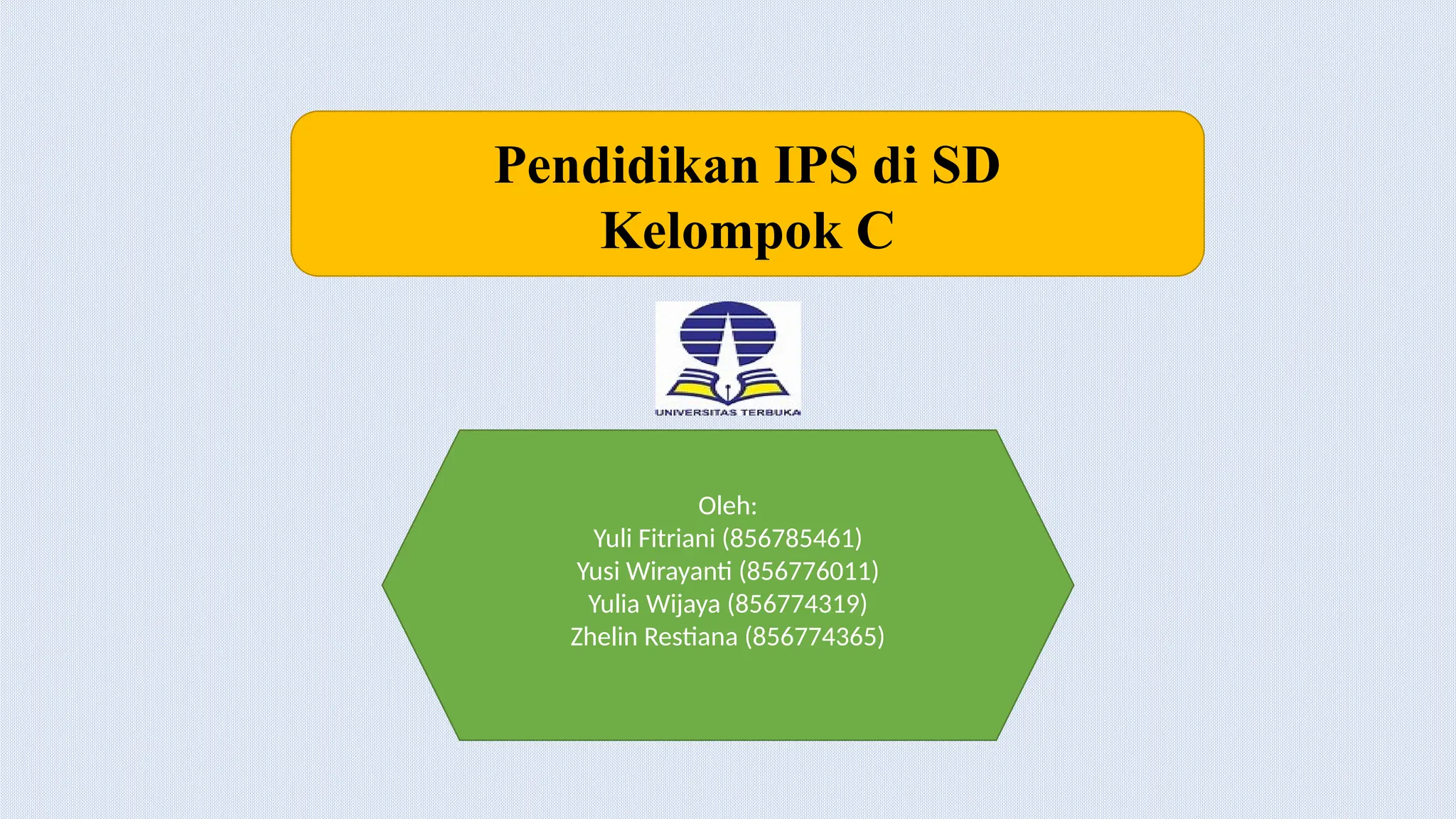 PPT Tugas Kelompok C IPS tahun 2023-2024 | PPTX