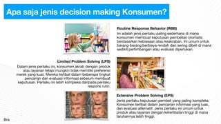 Decision Making Process - a Consumer behavior task | PPT