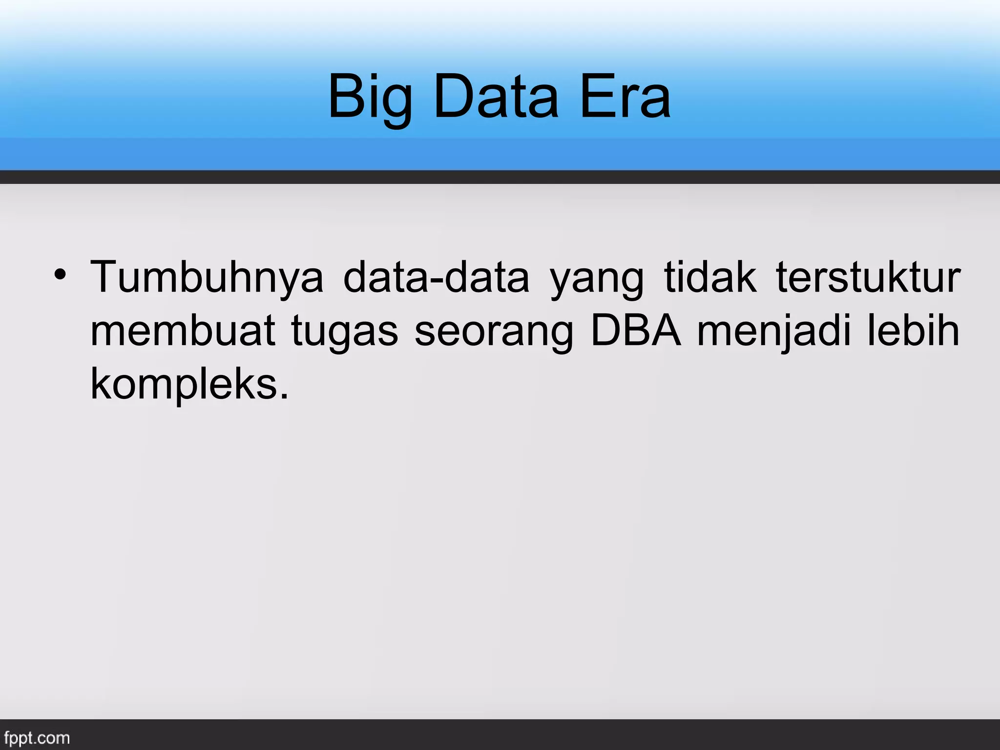 Trend In Database Administration Dbms Enterprise Scale Ppt