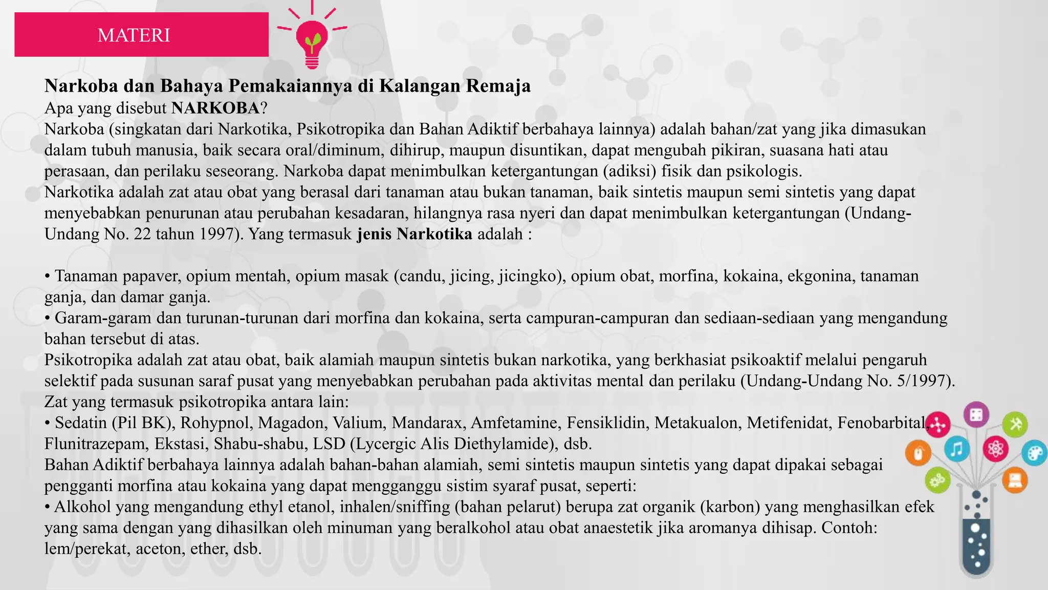 Ppt tentang bahaya narkoba | PPTX