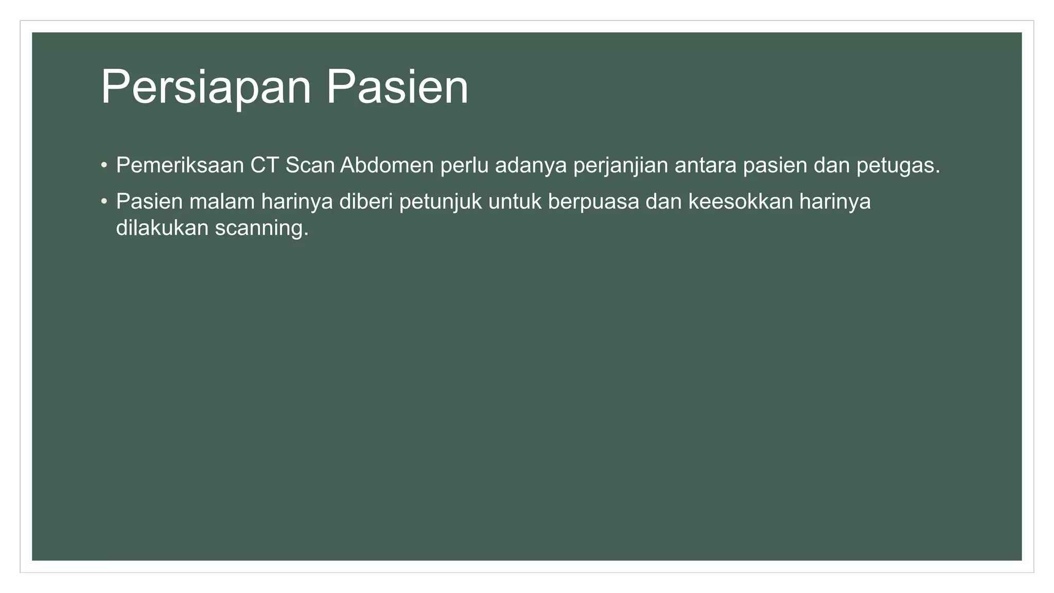 Ppt ct scan abdomen pada kasus tumor hati | PPTX