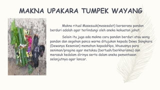Presentasi Tentang Hari Raya Tumpek Wayang | PPTX