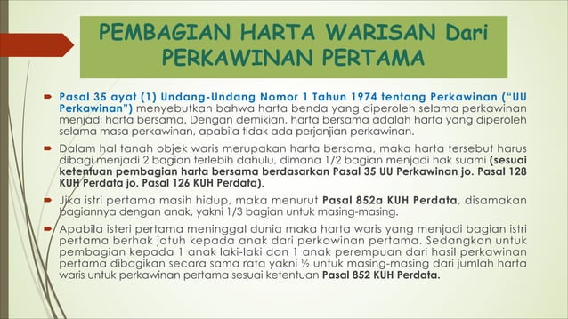 Pewarisan / Turun Waris - Ricco S Yubaidi | PPT
