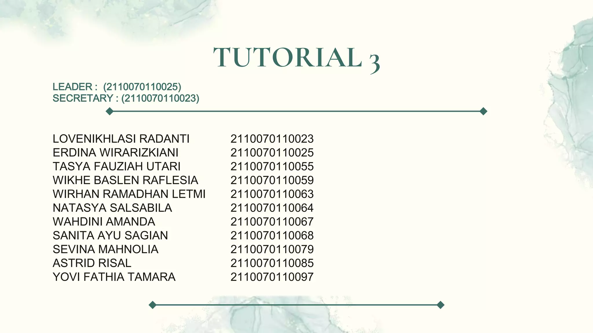 PPT TUTORIAL 3 SK 2 BLOK 9.pptx | Dental Health | Diseases and Conditions