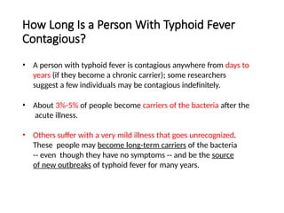 ppt typhoid.pptx enteric fever ppt full diagnosis | PPTX