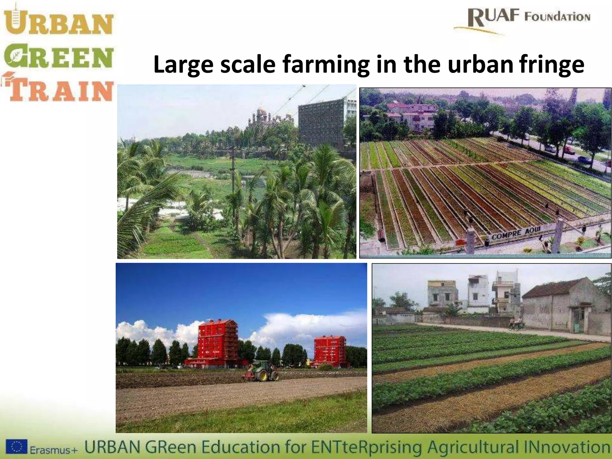 Typology of urban agriculture activities | PPTX