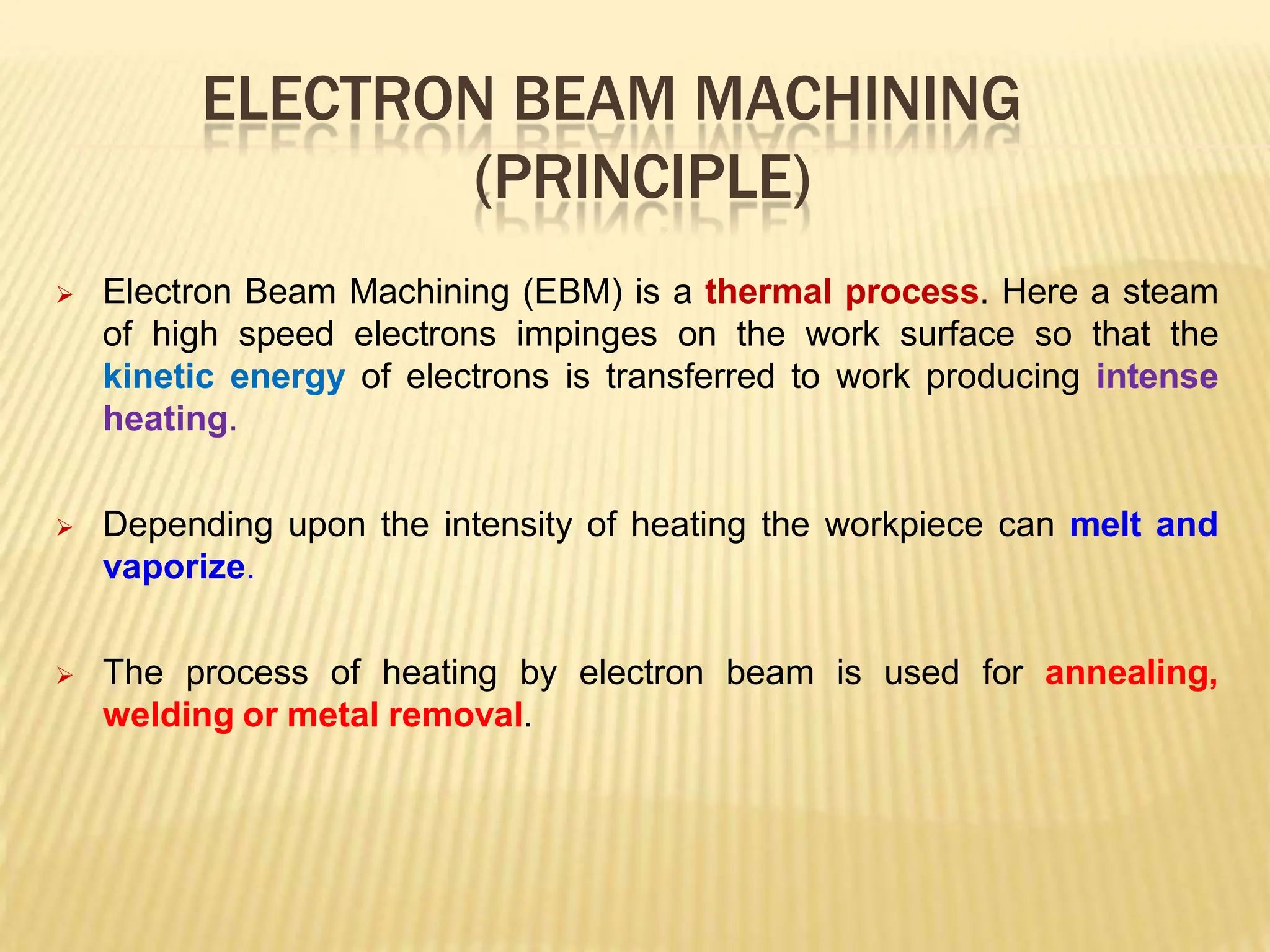 ppt_Non Traditional Machining Processpptx | PPT