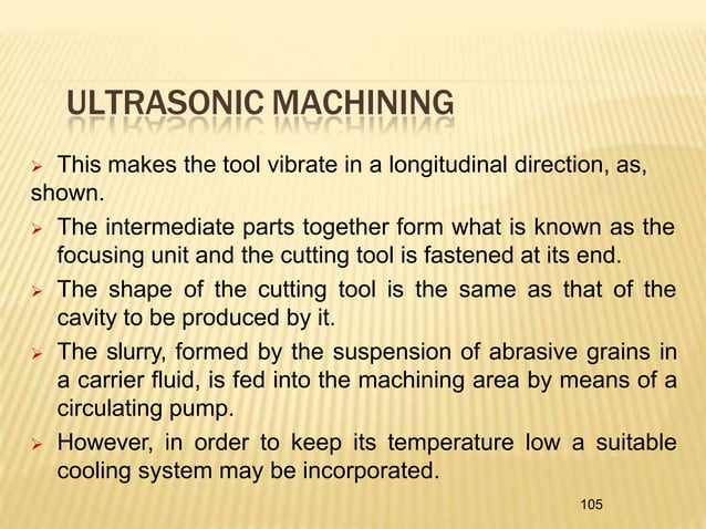 ppt_Non Traditional Machining Processpptx | PPT