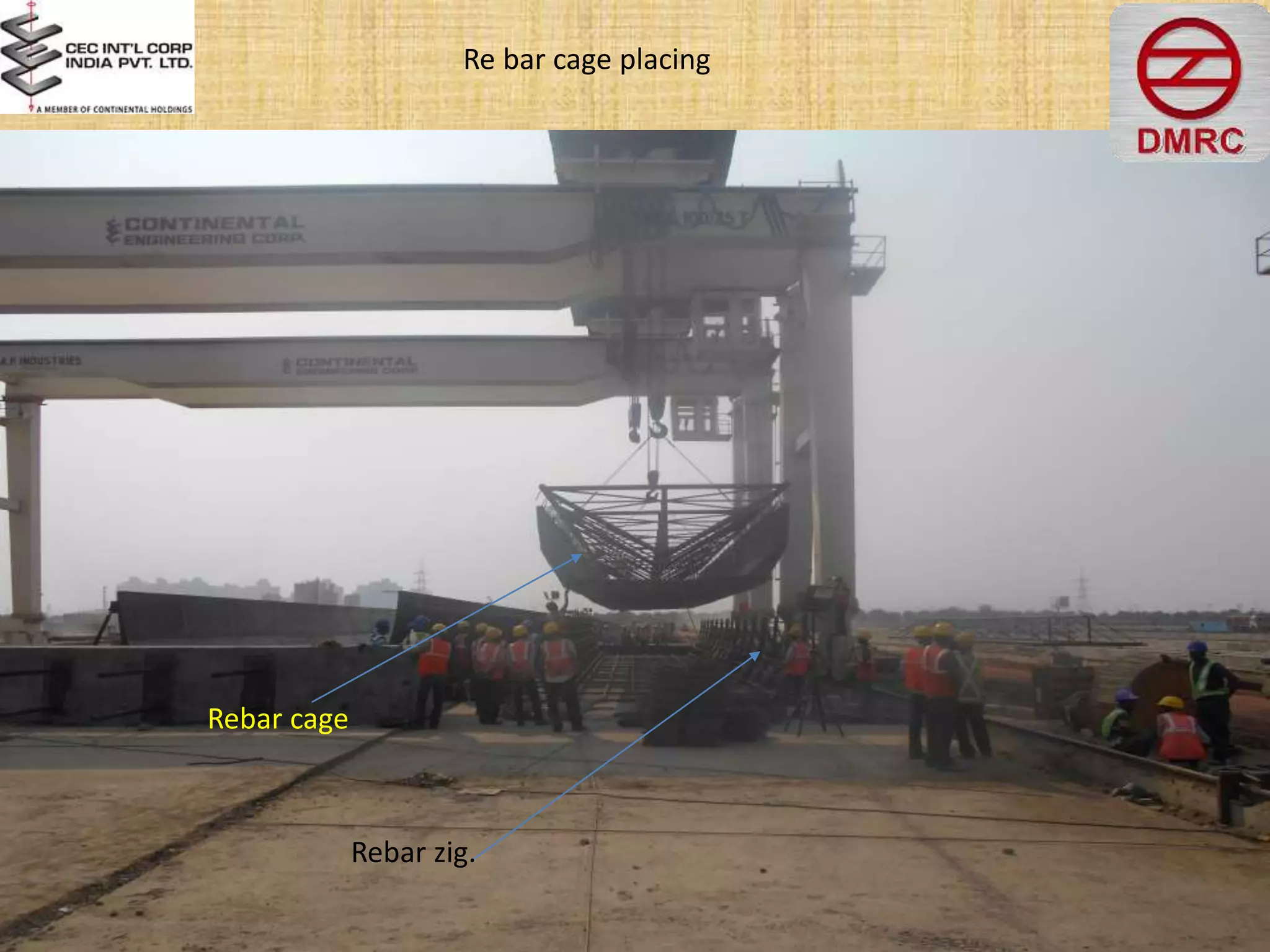 Ppt u girder casting by l.k.prasad | PPTX