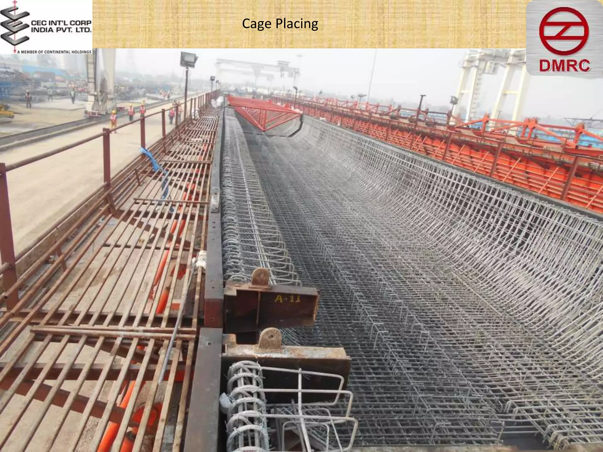 Ppt u girder casting by l.k.prasad | PPTX