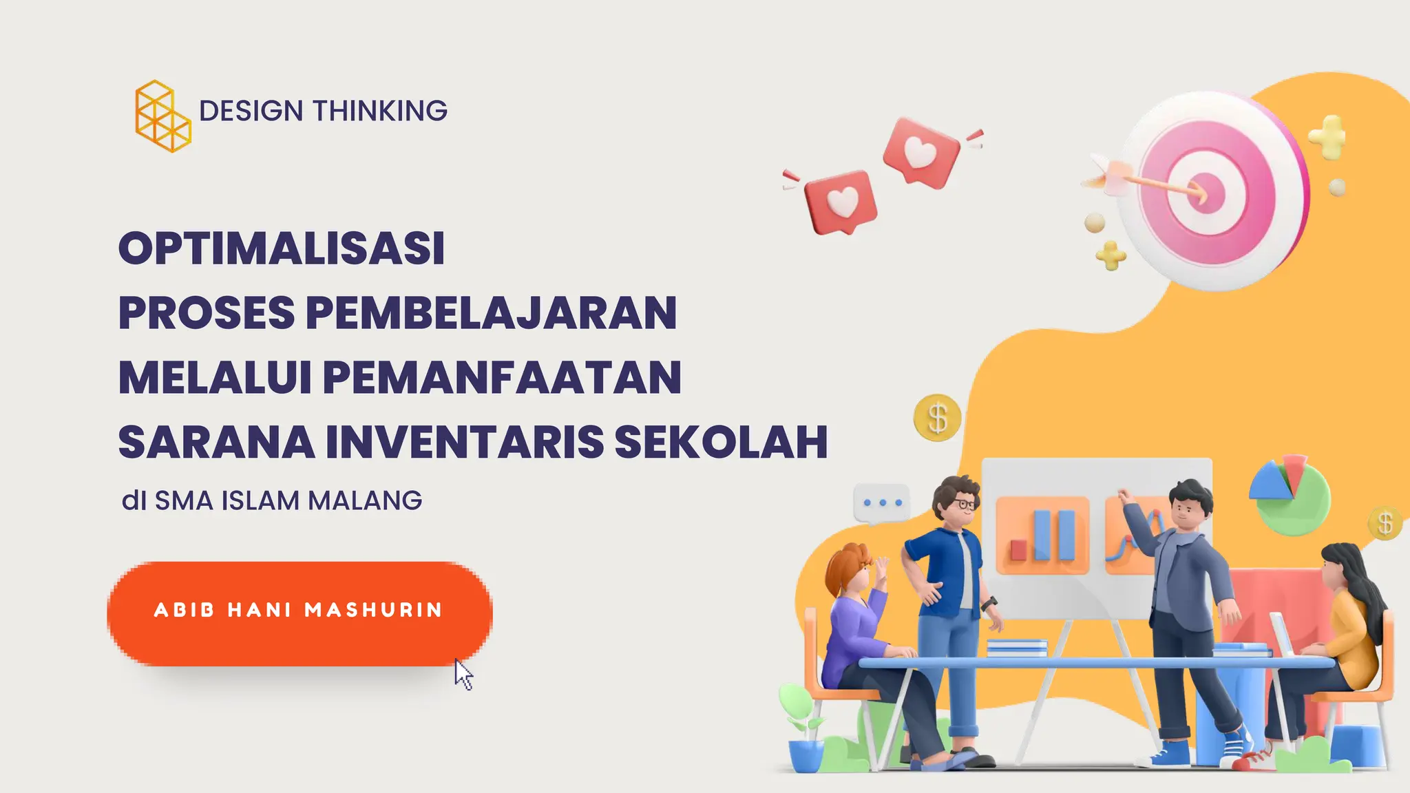 Abib Hani Mashurin rancangan UAS materi Design Thinking | PPTX