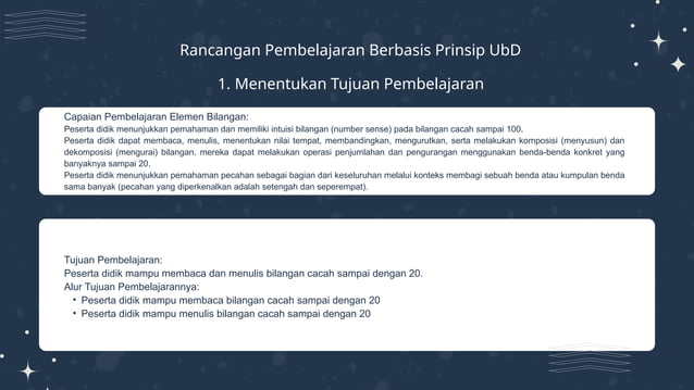 PPT Ubd dalam memenuhi tugas ppg pilotong jabatan 2024 | PPT