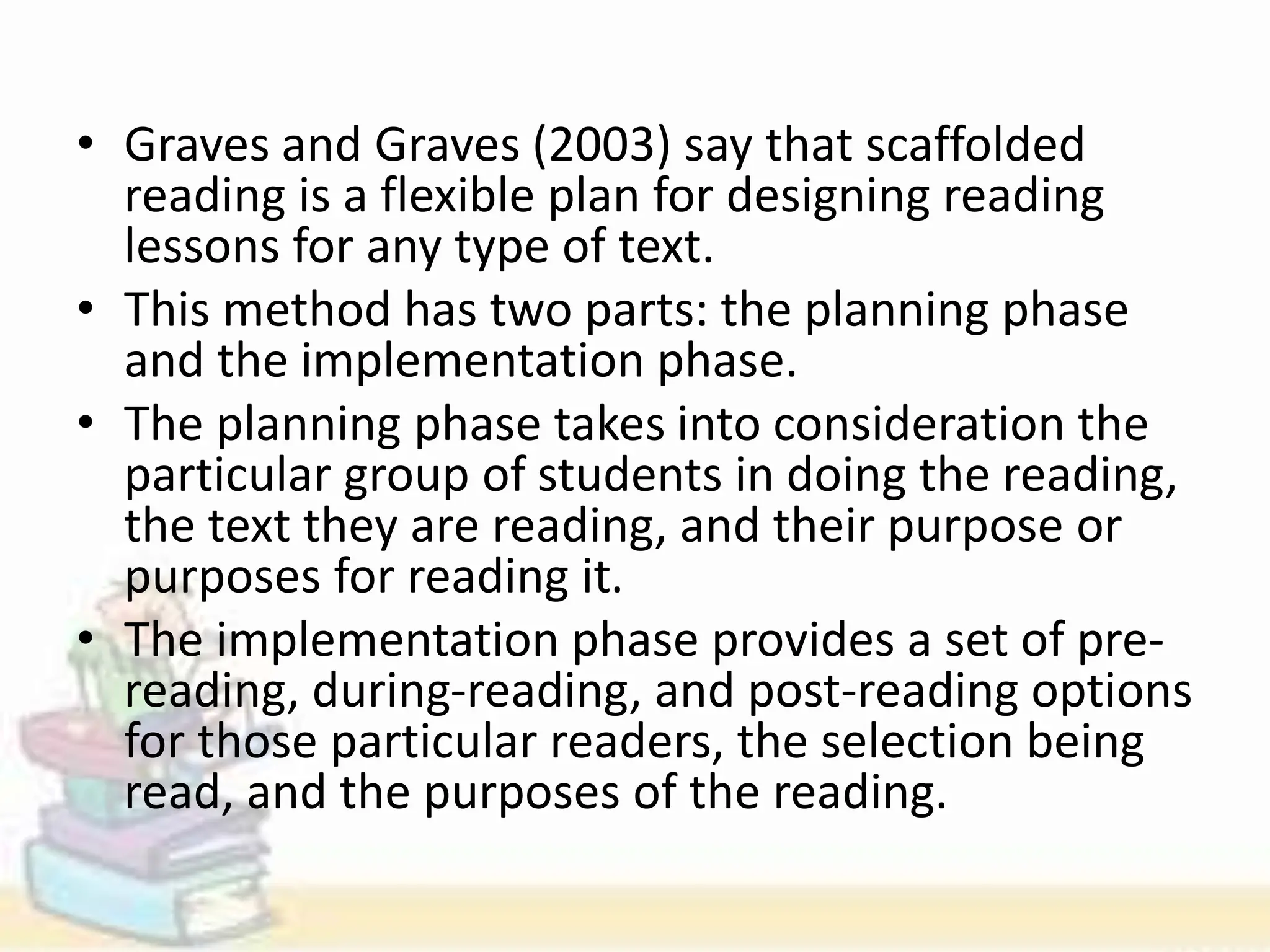 PPT effectiveness of scaffolded reading experience.pptx