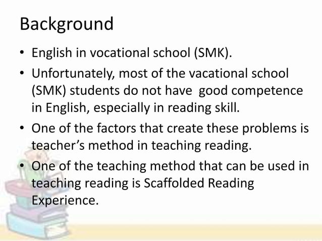 PPT effectiveness of scaffolded reading experience.pptx