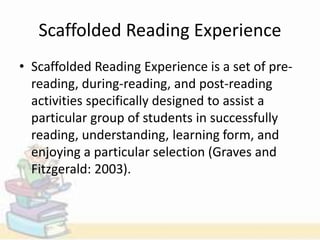 PPT effectiveness of scaffolded reading experience.pptx