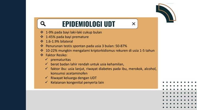 PPT Undesensus Testis Kriptokidismus UDT | PPT