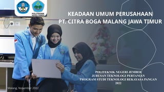 PPT UJIAN MAGANG PT. CITRA BOGA MALANG.pptx