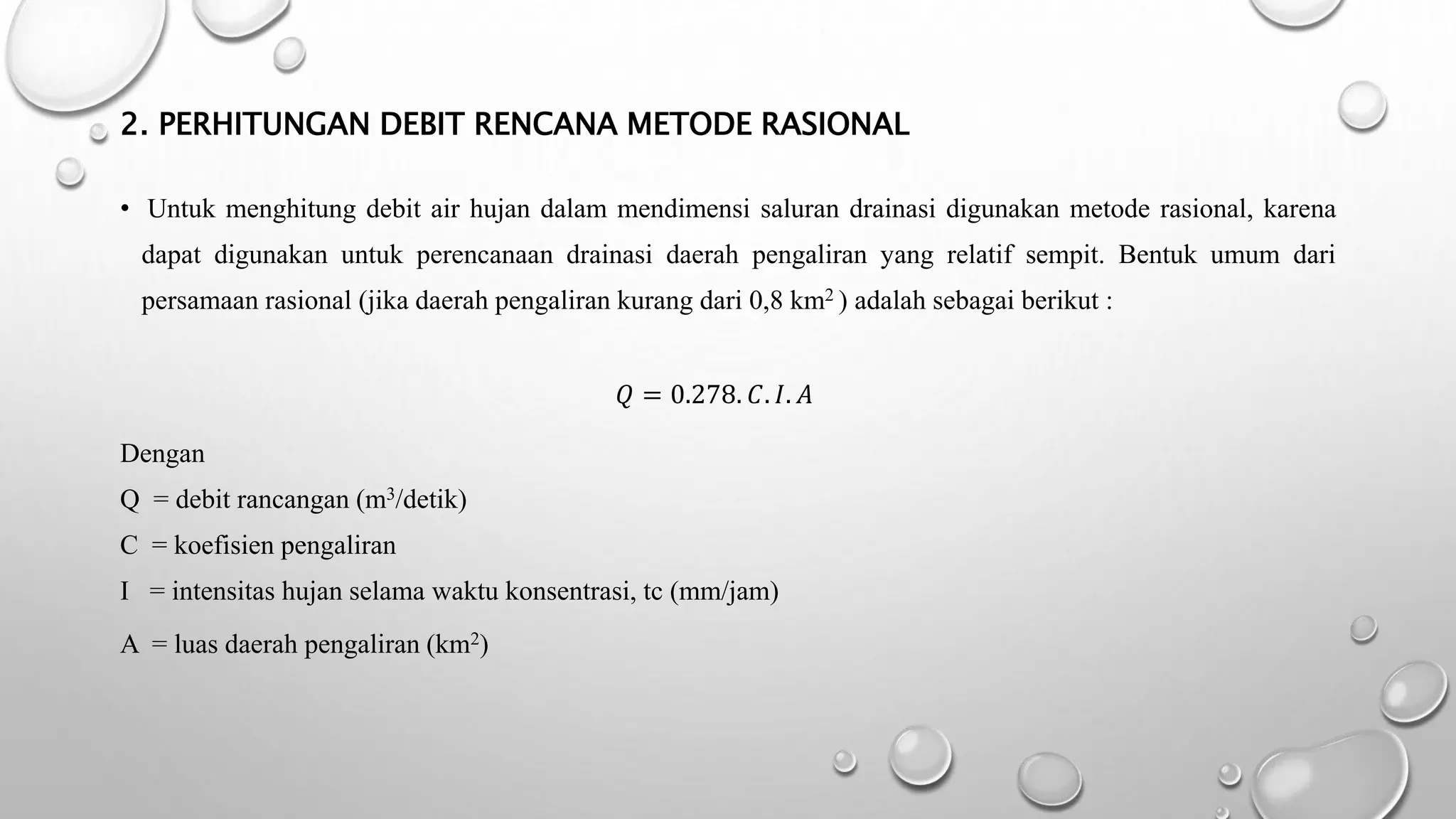 PPT UJI KEMAMPUAN DAYA TAMPUNG DRAINASE.pptx