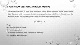 PPT UJI KEMAMPUAN DAYA TAMPUNG DRAINASE.pptx