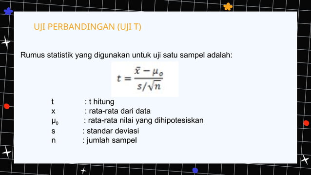pembelajaran statistika uji perbandingan PPT UJI T.pptx