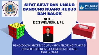 Sifat dan Unsur Bangun Ruang Kubus dan Balok.pptx