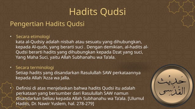 ppt ulumul hadist kel. zzzzzzzzzzzzzzzzz | PPTX
