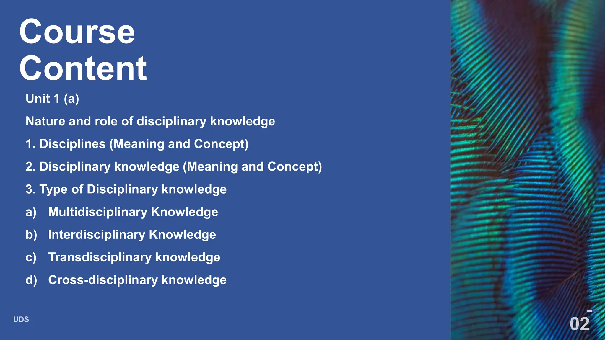 PPT Understanding Discipline and Subject UNIT 1.pptx