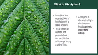 PPT Understanding Discipline and Subject UNIT 1.pptx