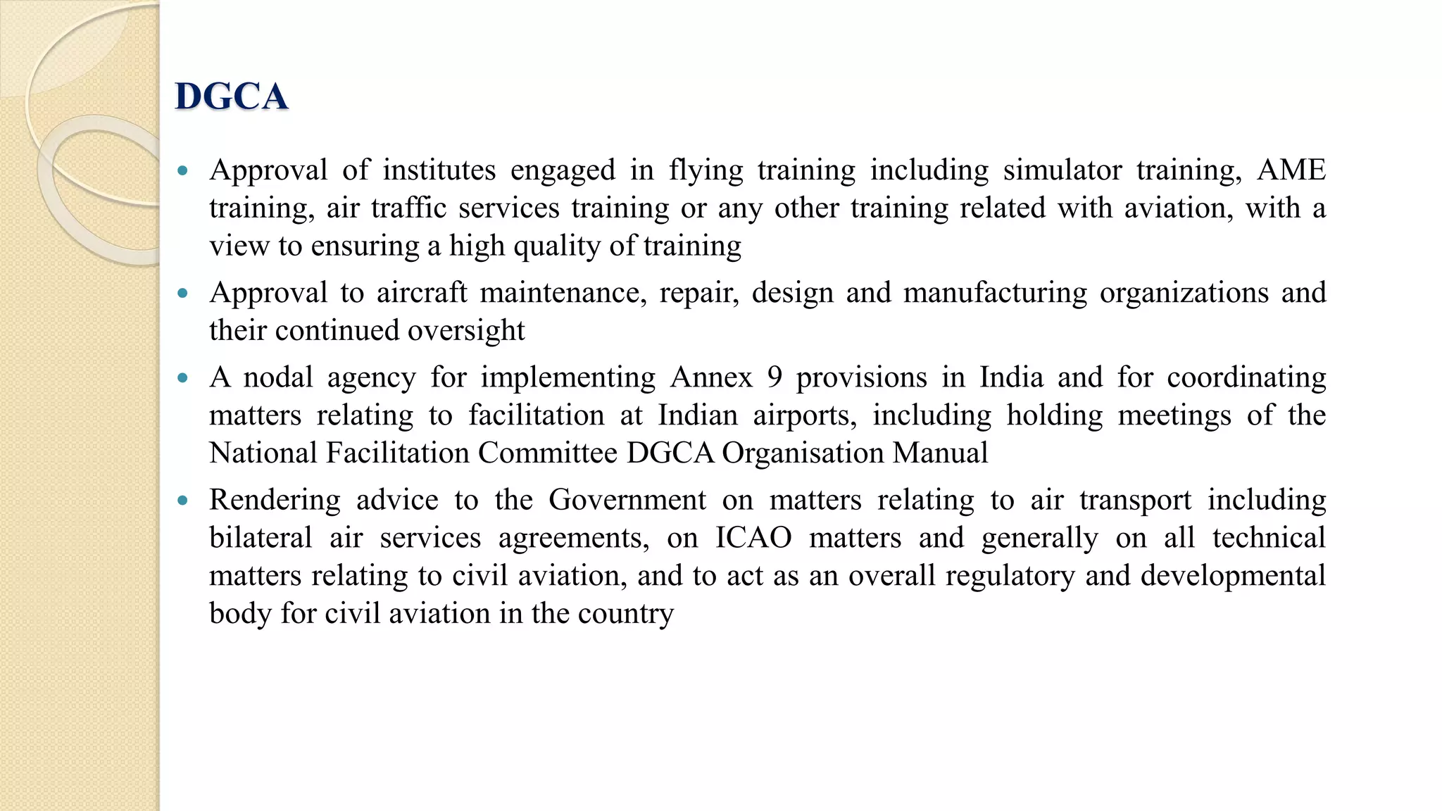 Air regulation lecture notes | PPTX