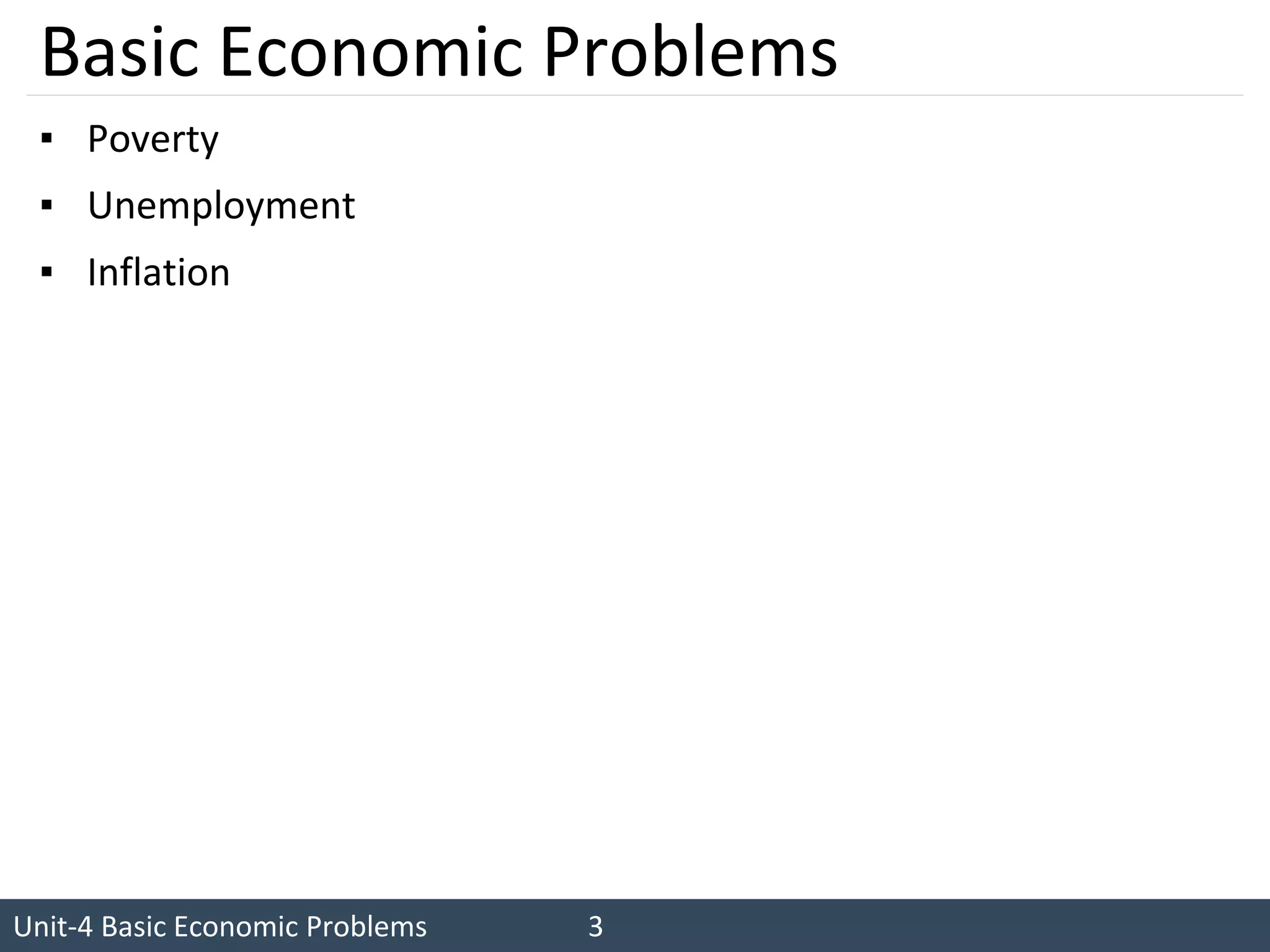 Basic economics problem | PPTX