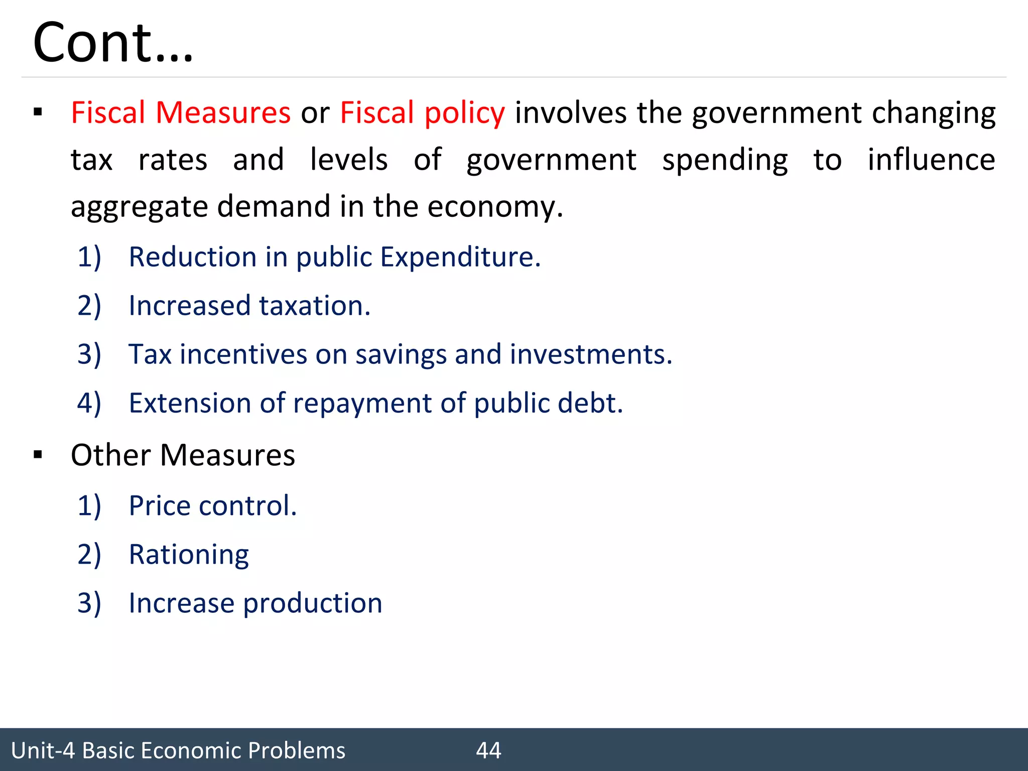 Basic economics problem | PPTX