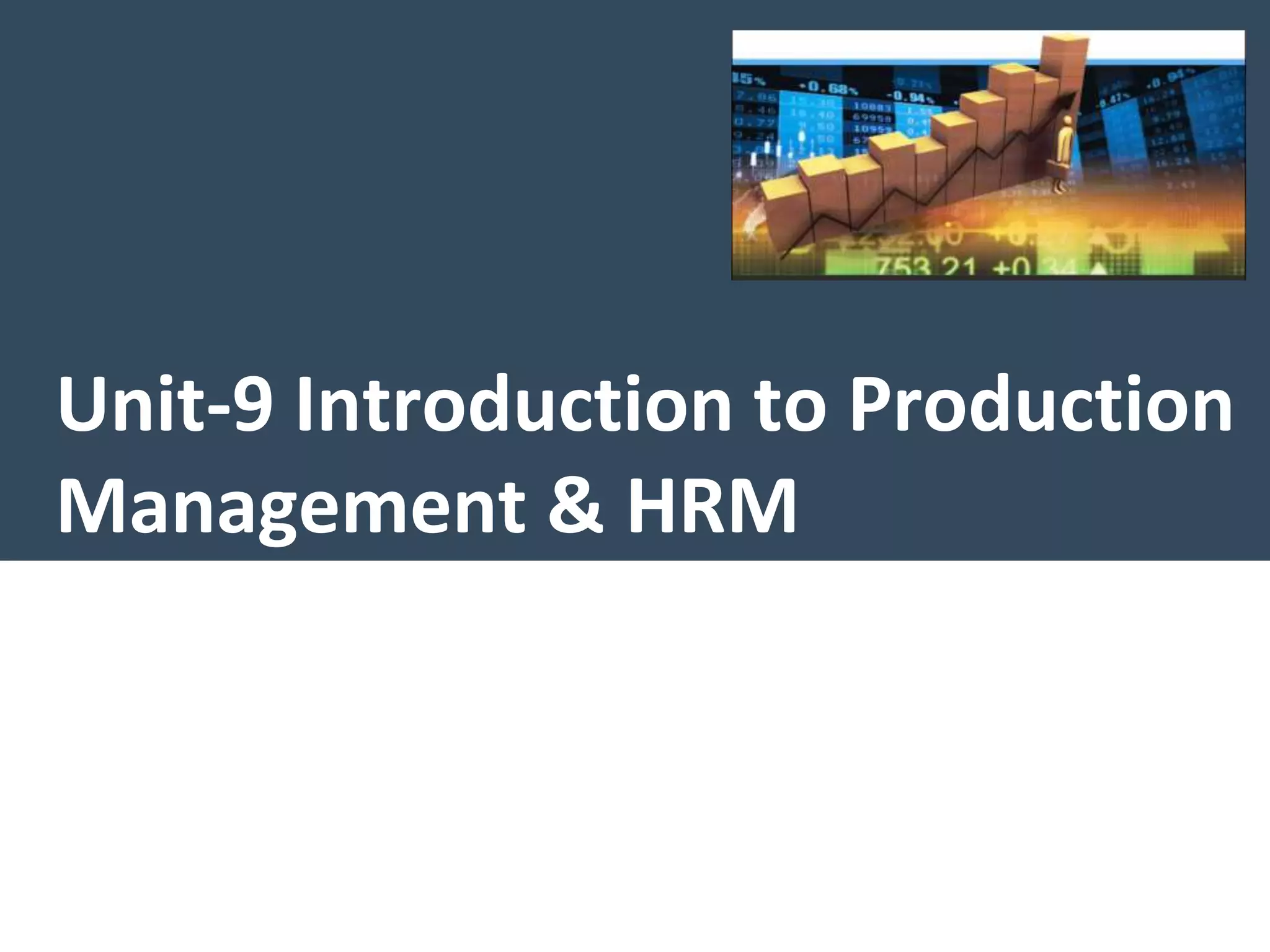 Introduction to product management and human resource | PPT