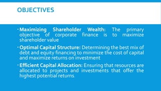 Corporate Finance - Unit 1 - Introduction | PDF