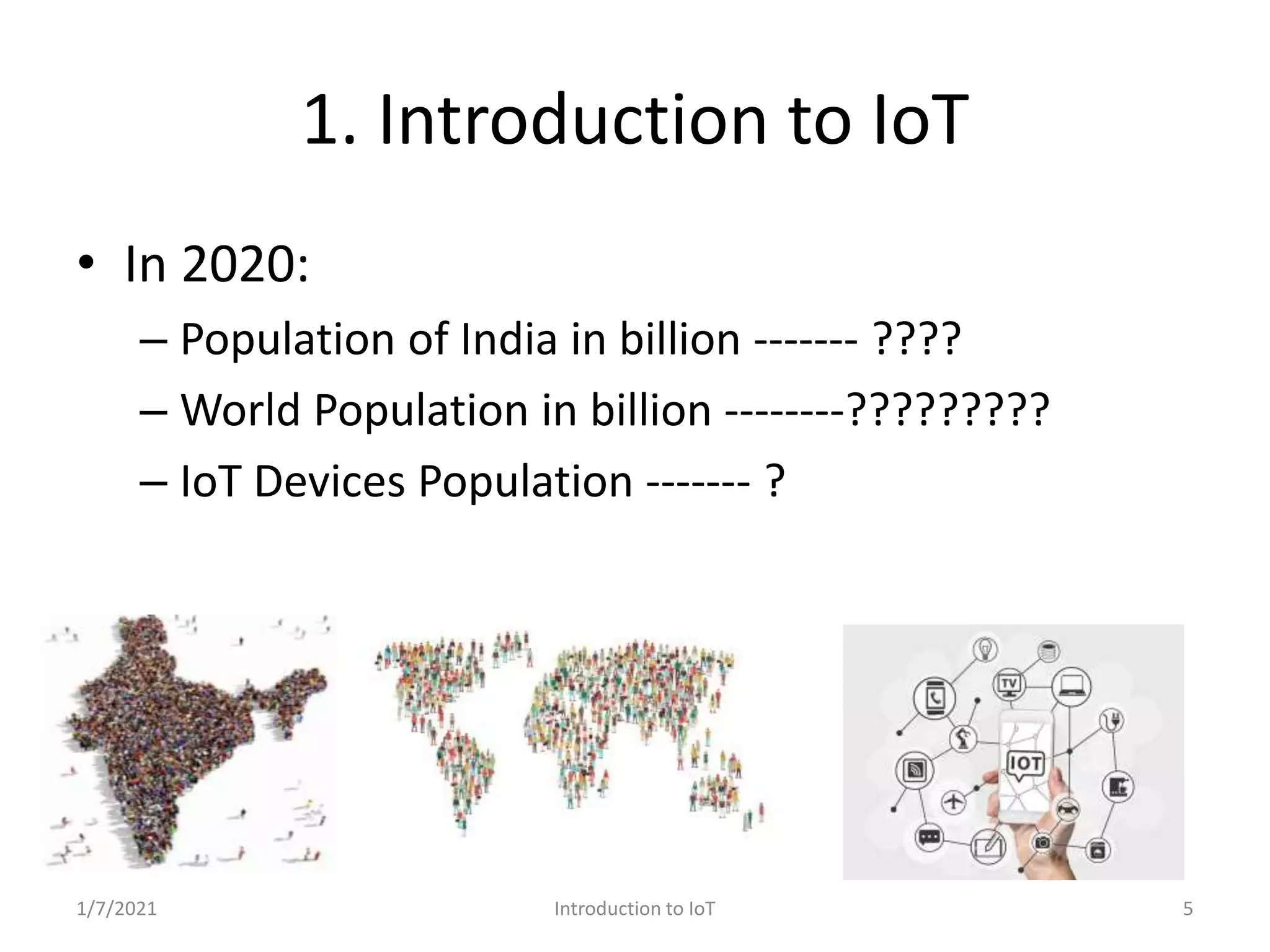 Introduction to IoT | PPTX