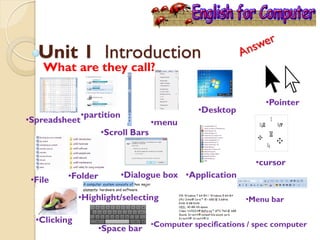 English for Computer Unit 1 Introduction | PDF