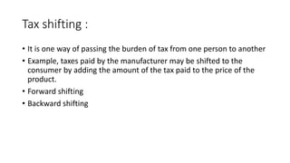 Principles and practice of taxation | PPTX | Business Accounting ...