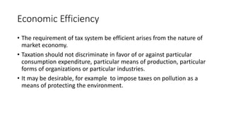 Principles and practice of taxation | PPTX
