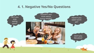 Negative Yes/No Questions PPT UNIT 4 LESSON 1.pptx.ppsx