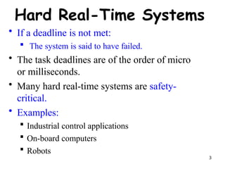 PPT Unit I. real time operating system pptx | PPTX