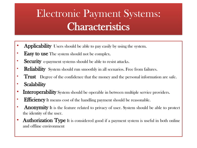 PPT Unit VII E-Payment Systems.pptx..... | PPT