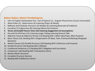 PPT English for Sport. PPT BAHASA INGGRIS BUAT PRODI PENDIDIKAN OLAH ...