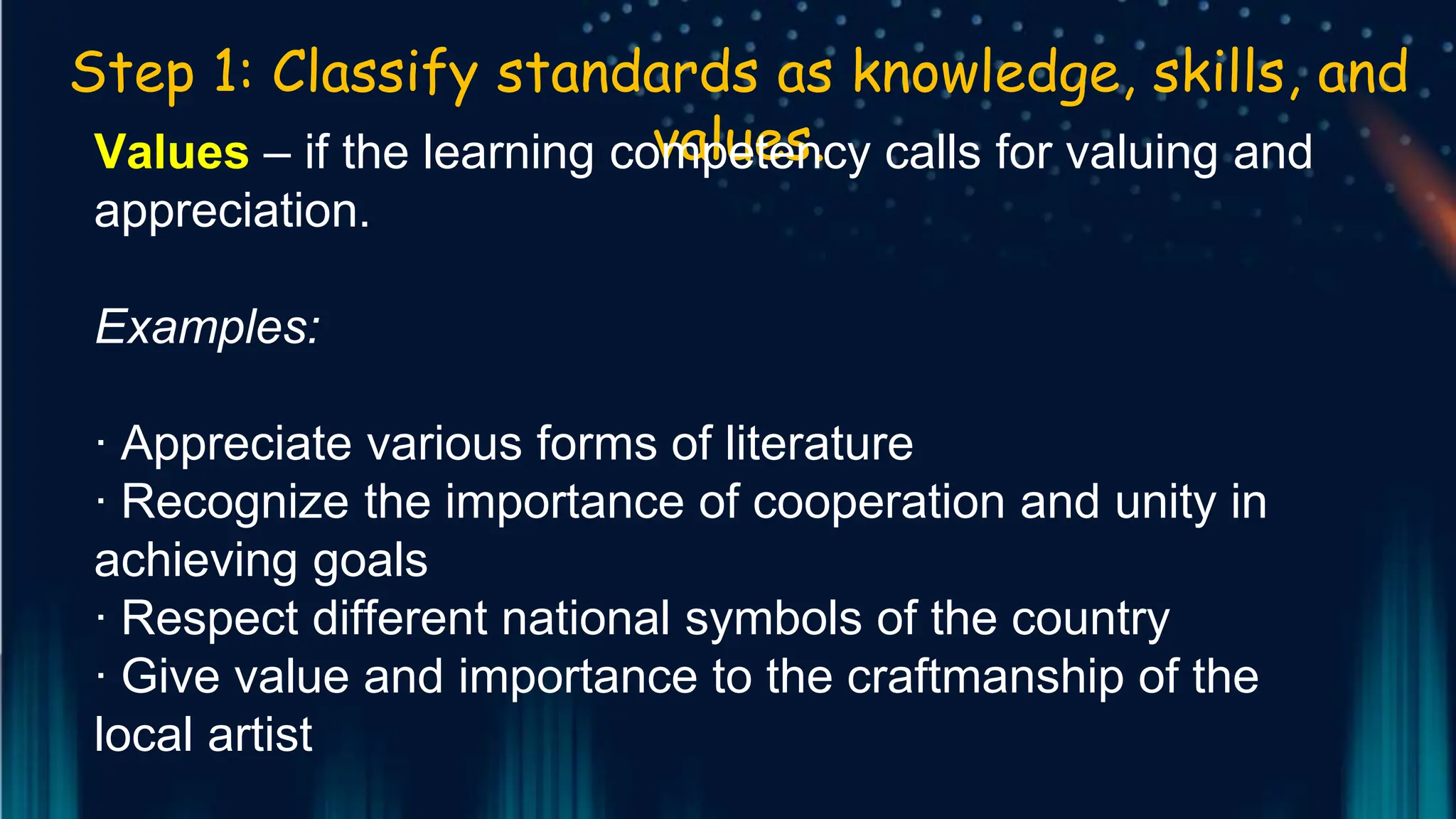 PPT (Unpacking Curriculum Standard and Competencies) Jeferson Espiritu.pptx