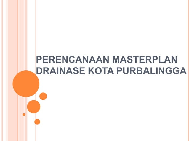 masterplan Purbalingga | PPTX