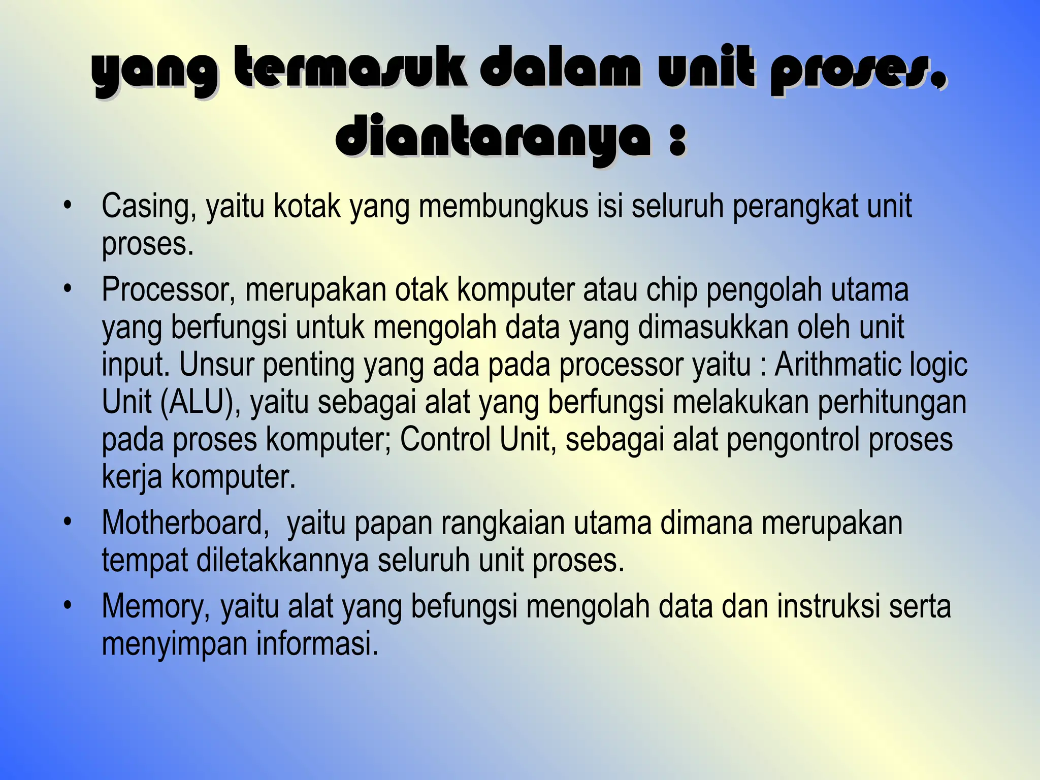 PPT tentang perangkat keras komputer .ppt