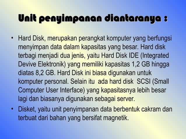 PPT tentang perangkat keras komputer .ppt