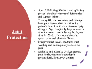 APPROACH TO PHYSICAL THERAPY TREATMENT IN RMD'S | PPTX