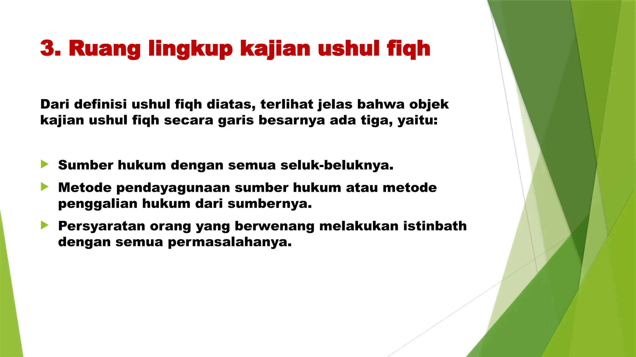 PPT_USHUL_FIQH_pptx_tentang ushul fiqih dan ruang lingkupnya | PPTX